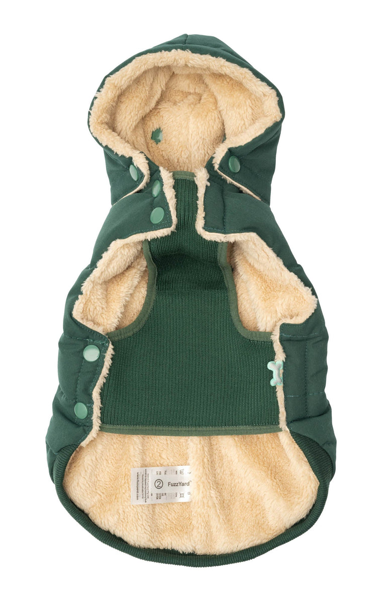 Essential Puffer Jacket - Forrest Green – In Vogue Pets